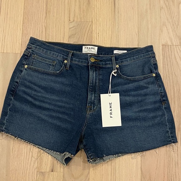 Frame Denim | Shorts | Frame Cutoff Denim Shorts Le Brigette Nwt | Poshmark